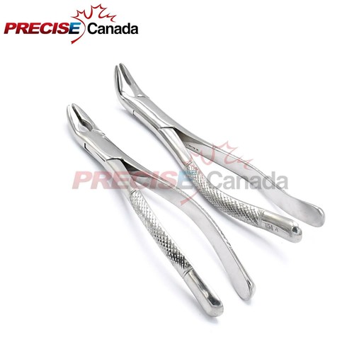 2 DENTAL EXTRACTING FORCEPS # 150A & 151A SURGICAL INSTRUMENTS ...