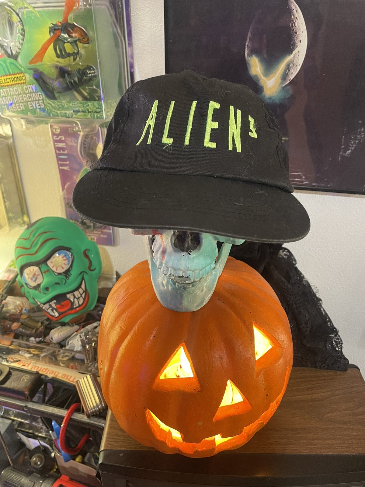 Vintage alien 3 hat - Gem