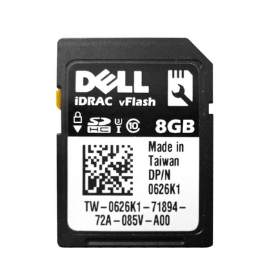 Dell 626K1 8GB iDRAC vFlash Class 10 SD Card Module 13 Gen Dell R630 ...
