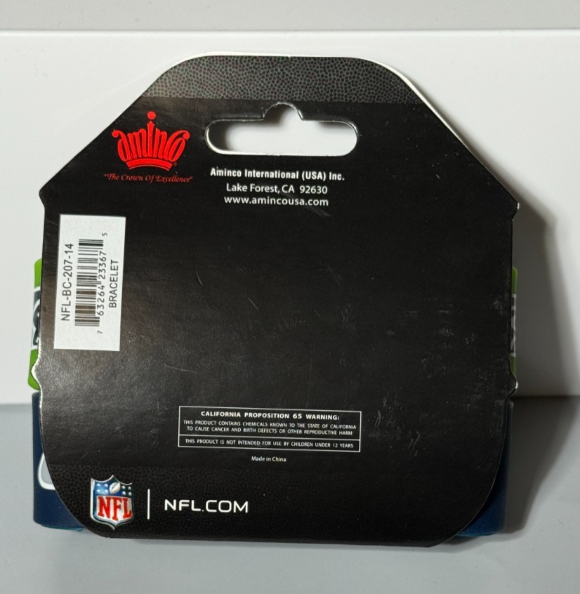 NFL Seattle Seahawks 2-Pack Rubber Silicone Bracelet Wristband New | eBay