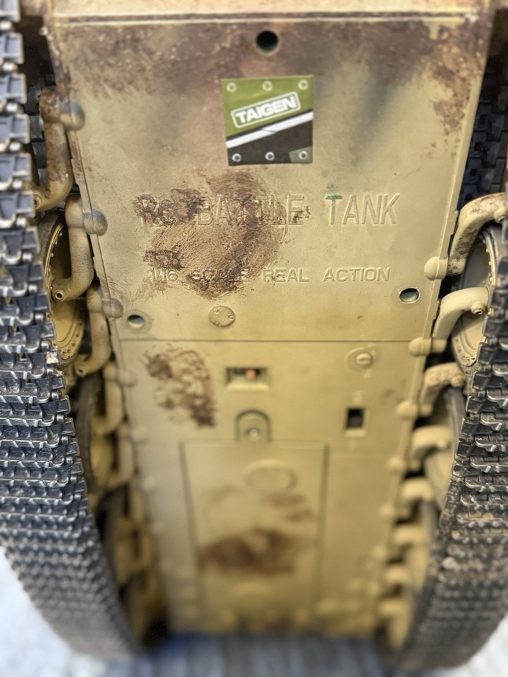 Torro German 1/16 Scale Panther F Real Action RC Tank with Metal Tracks ...