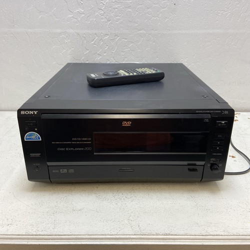 Sony Disc Explorer 200 High-Capacity DVD/CD Changer Player (DVP-CX850D ...