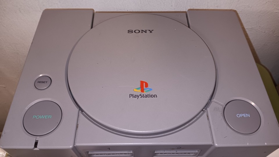 PS1 Playstation 1 SCPH-5501 Console Controller Power A/V | eBay UK