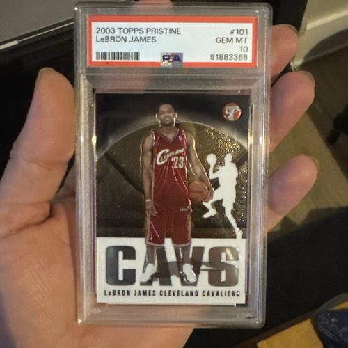 2003-04 Topps Pristine #101 LeBron James Cleveland Cavaliers RC Rookie ...