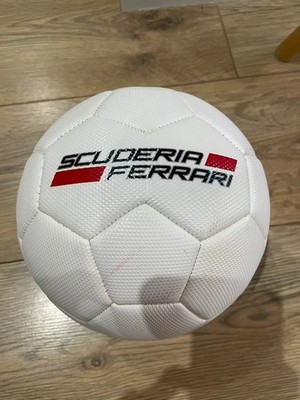 Official Scuderia Ferrari Football Ball Size 5, White | eBay UK