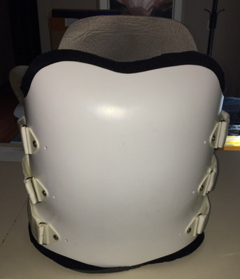 Rigid Clamshell Back Brace XL Orthosis Scoliosis kyphosis 42" chest | eBay