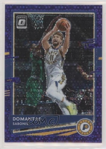 2020-21 Panini Donruss Optic Purple Fast Break Prizm /95 Domantas ...