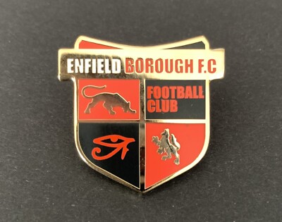 Enfield Borough FC Non-League football pin badge | eBay UK