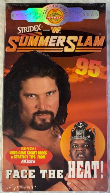 WWF Summerslam 1995 VHS 95 Coliseum Video Wrestling Tape WWE WCW Diesel ...