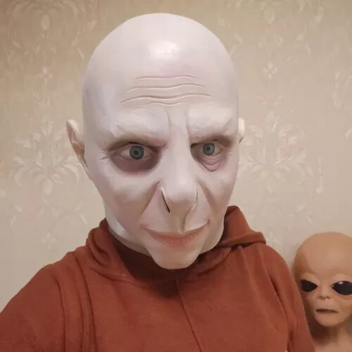 Halloween Masquerade Latex Scary Creepy Monster Mask Prank Party ...