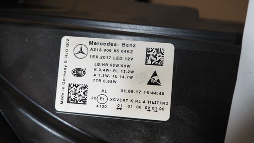 MERCEDES BENZ W213 E CLASS MULTIBEAM LED HEADLIGHT LEFT A2139069504 ...