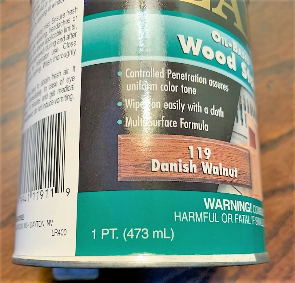Zar Interior Stain 119 DANISH WALNUT Pint | eBay
