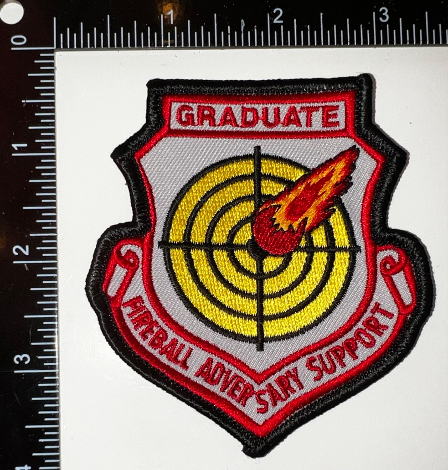 USAF 522nd Fighter Squadron Fireball Adversary Support Graduate Nellis ...
