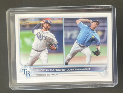 2022 Topps Update #US172 Rookie Combos Phoenix Sanders Dusten Knight ...