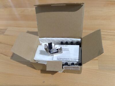 Siemens Ethernet FastConnect RJ45 plug 90 2x 2, 10 Un. (Open Box) | eBay