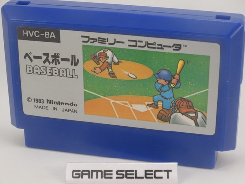 Baseball 1983 Nintendo Famicom Nes Import JP JAP Japanese Original ...