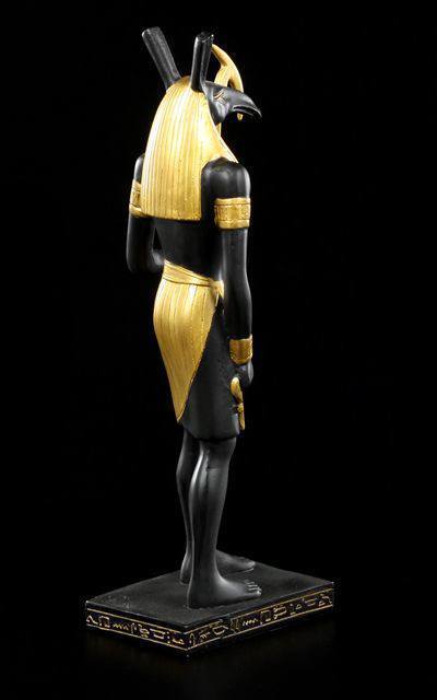 Seth Figura con Asta - Egitto Divinità Dekostatue | eBay