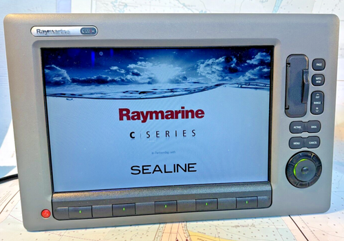 Raymarine C120W E62113 12" MFD FishFinder Radar GPS Chartplotter Display | eBay