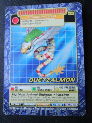 Digimon Quetzalmon Bo-242 Champion Level Mint | eBay