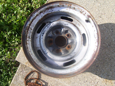 Original GM Corvette 15"x8" Rally Wheel, (code K193 10 20 AZ) | eBay