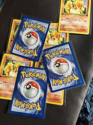 2000 pokemon cards.ponyta.first edition. great cards | eBay