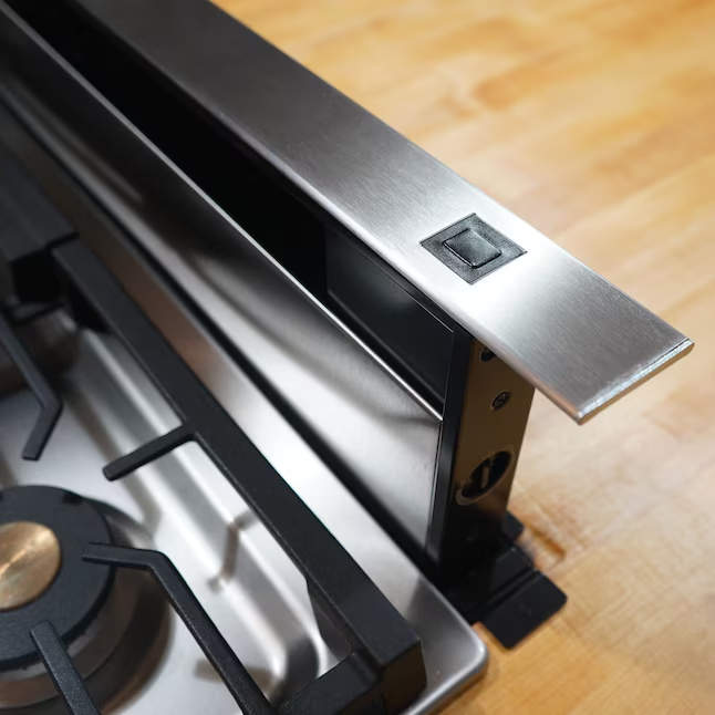 GE 30" W Retractable Telescoping Downdraft System / Range Hood ...