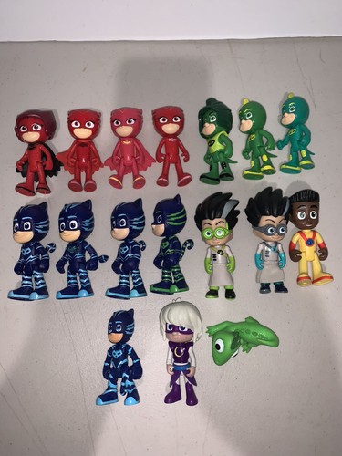 Lot of 17 PJ Masks Figures Lionel Romeo Luna Girl Newton Star | eBay