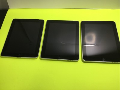 Lot of 3 Apple iPad A1337 1st Gen 64GB | eBay