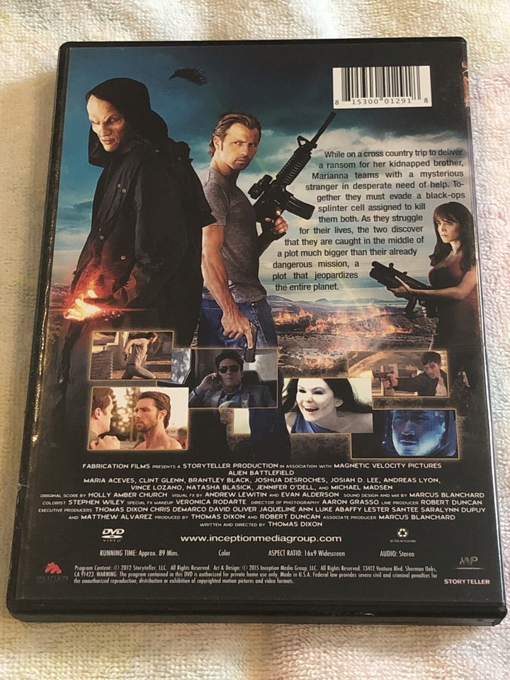 Alien Battlefield (DVD) Clint Glenn Hummel, Joshua DesRoches LN-MINT | eBay