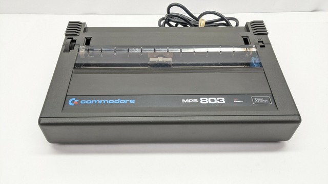 Commodore MPS 803 Dot Matrix Printer Only for 64 64c 128 128d Computers for sale online | eBay