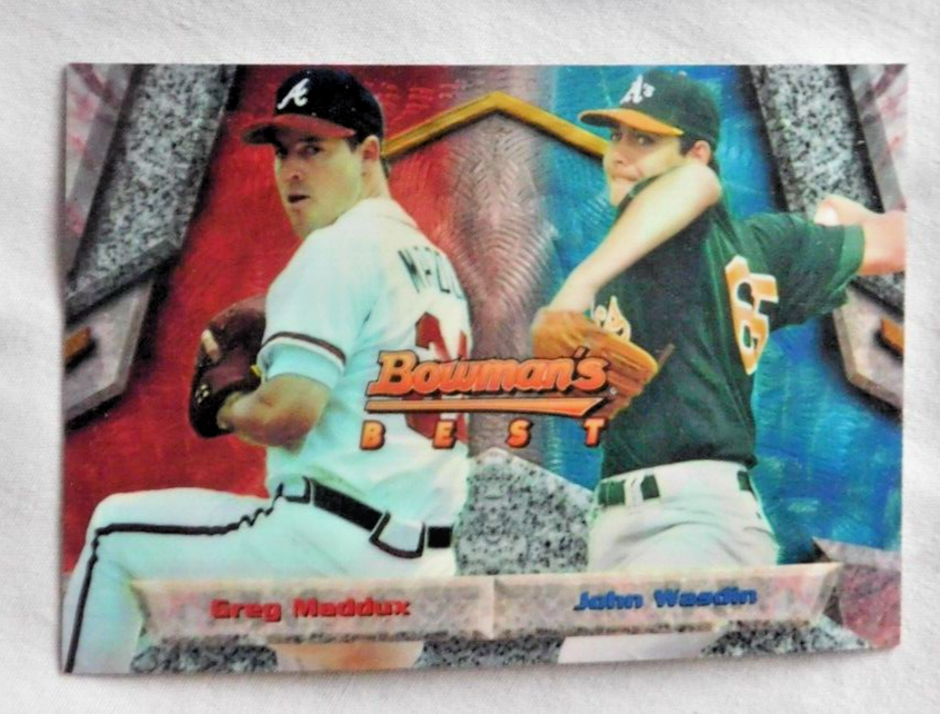 1994 Bowman's Best #101 Greg Maddux / John Wasdin Baseball Card Mint | eBay