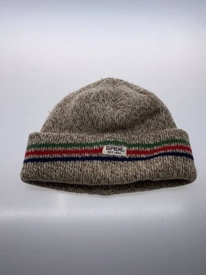 Supreme 12AW Ragg Wool Beanie Knit Cap Wool BEG Men's | eBay Australia