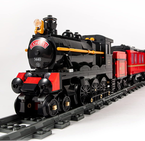 GWR Classic Steam Train Building Kit with Train Track, Collectible ...