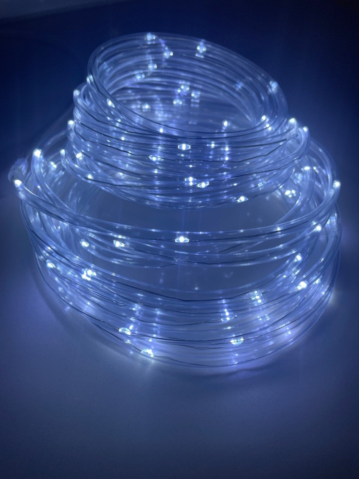 10M Rope tube LED light Battery powered flexi Christmas rope light ...