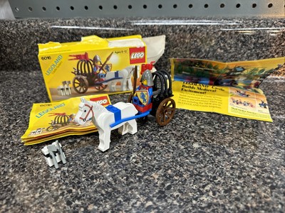 Legoland Knight’s Arsenal #6016 Horse Rider Knight Complete W/box ...