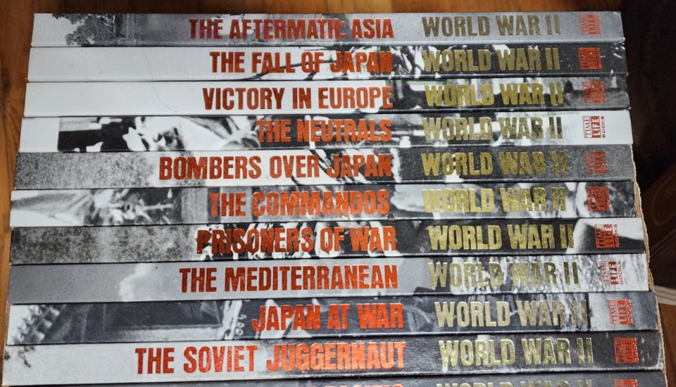 TIME LIFE WORLD WAR II BOOKS SELECT A VOLUME WWII COMPLETE YOUR SET ...
