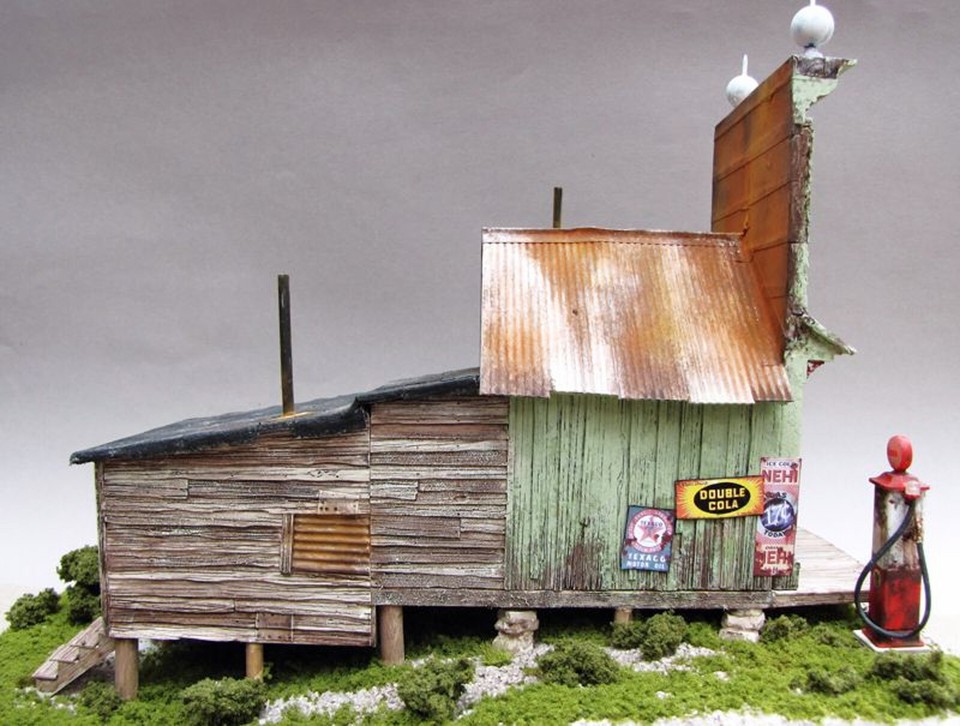 STANDARD MERCANTILE COMPANY O On30 Model Railroad Structure UNPAINTED ...