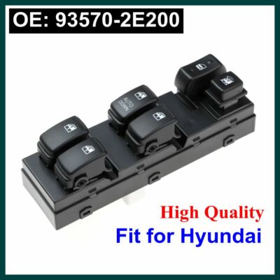Left Power Window Switch 93570-2E200 Fit For Hyundai Tucson 2005-2013 ...