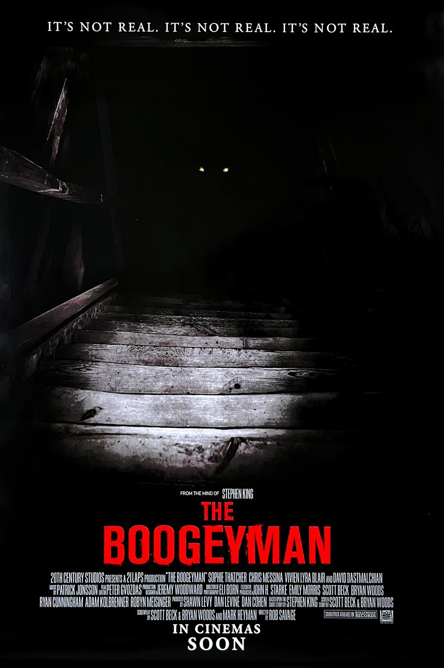 THE BOOGEYMAN MOVIE POSTER 2 Sided ORIGINAL INTL FINAL Ver B 27x40 ...