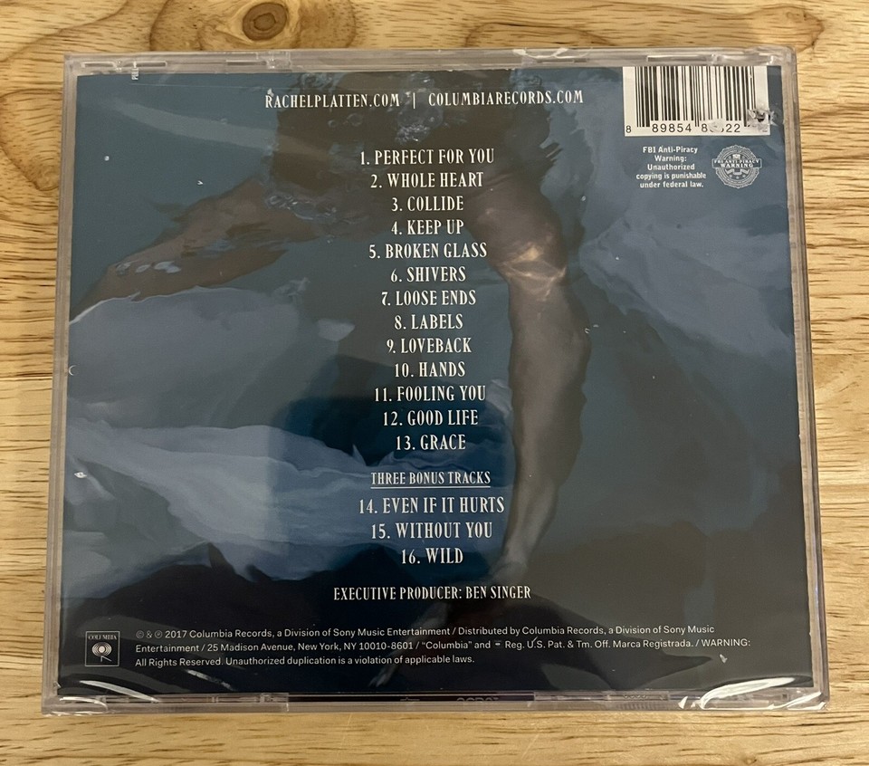 Rachel Platten - Waves - CD - New Sealed- Target Exclusive 3 Bonus ...
