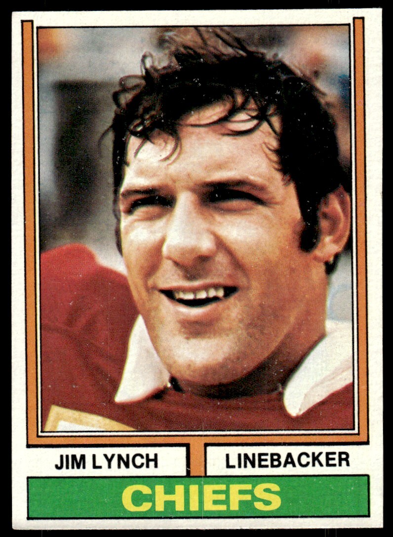 1974 TOPPS JIM LYNCH KANSAS CITY CHIEFS #167 | eBay