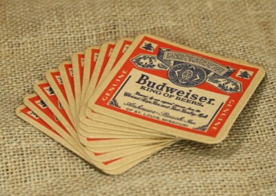 Lot of 10 Vintage Budweiser Coasters For All You Do This Bud's For You ...