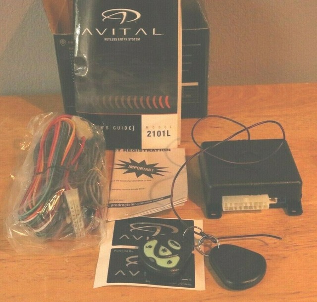 Avital 2101l Keyless Entry With 2 4-button Remotes Dei2101l for sale ...
