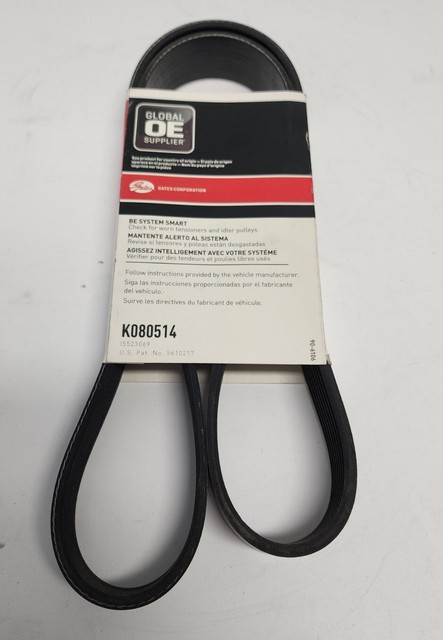 Serpentine Belt-Premium OE Micro-V Belt Gates K080514 for sale online ...