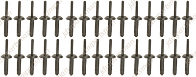 FOR BMW E70 X5 E71 X6 Set of 30 Blind Rivet For Wheel Arch Trim #07 14 ...