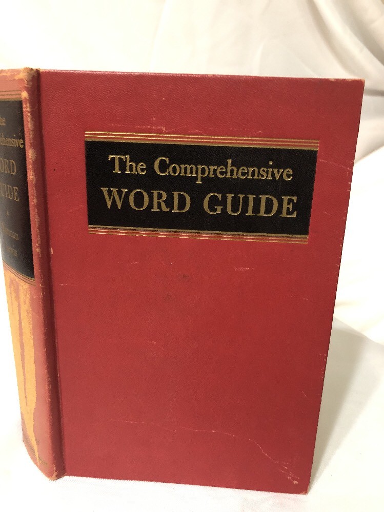The Comprehensive Word Guide by Norman Lewis (1958) | eBay