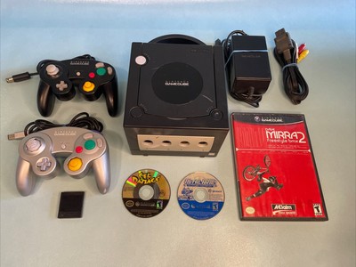 Nintendo GameCube Console Bundle w/ 2 Controllers Memory Games - WORKS ...
