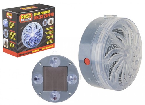 Electric Insect Zapper Fly Bug Pest Wasp Indoor Outdoor Battery & Solar ...