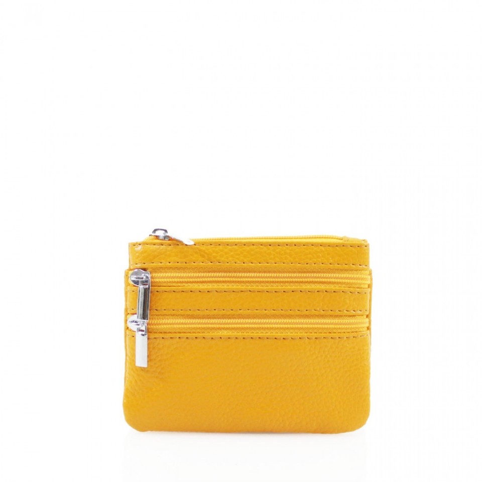 Ladies Girls Small 001 Coin Wallet Coin Pouch Tripple Zipped ...