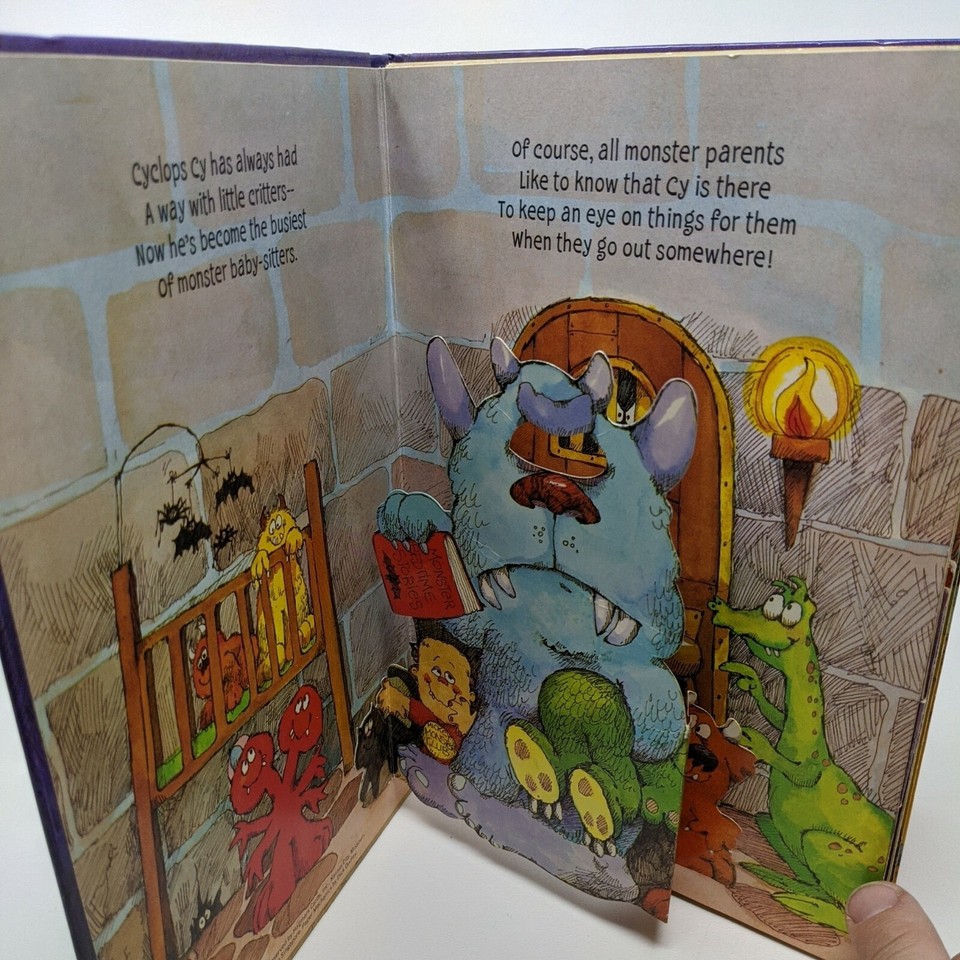 The Hallmark MONSTER Pop-Up Book - Karen Ravn Halloween | eBay
